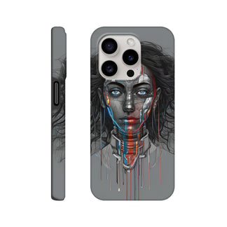 Cyborg Blue Eyes iPhone Case – ArtCursor