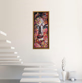 Carmine Conundrum - Original Fine Art Painting on Deep Canvas – ArtCursor