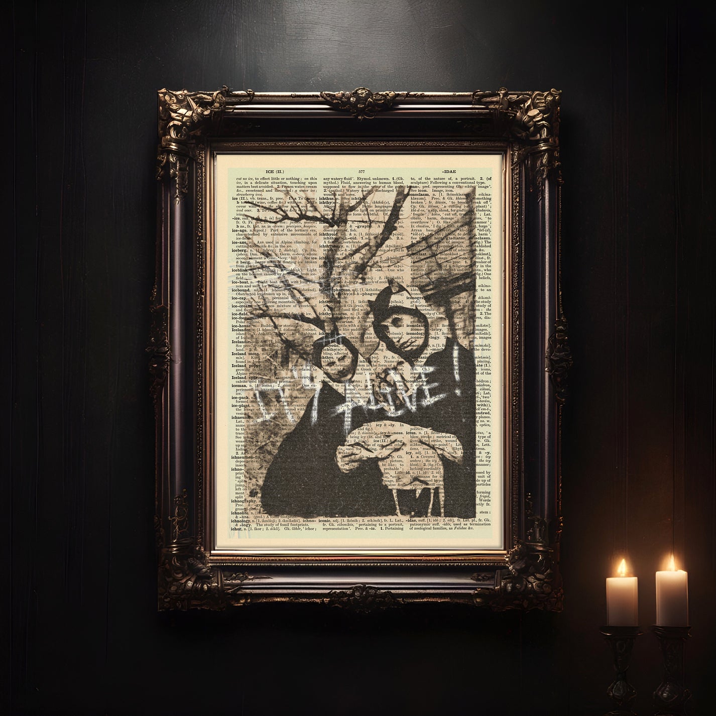 The Horror Show - It's Alive - Limited Edition Art Print on Dictionary ...