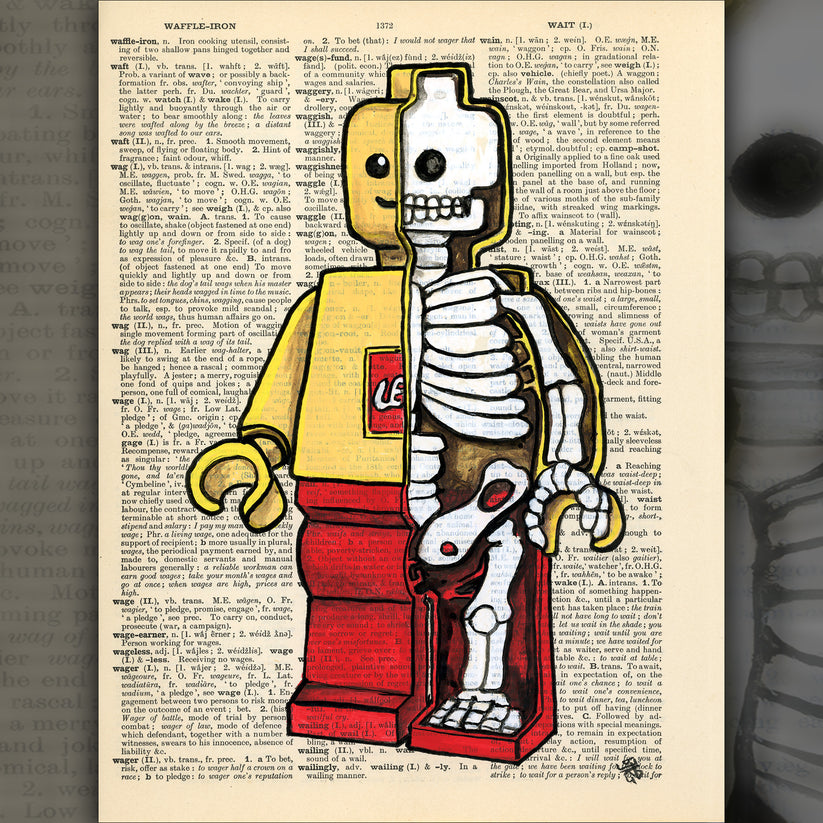 Lego Figure Skeleton – ArtCursor